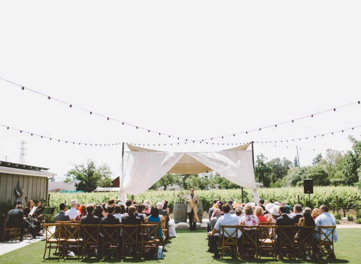 Photo 030... presider speaks before service