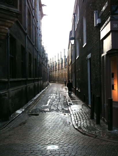 Photo 002... A Tiny Street in Cambridge